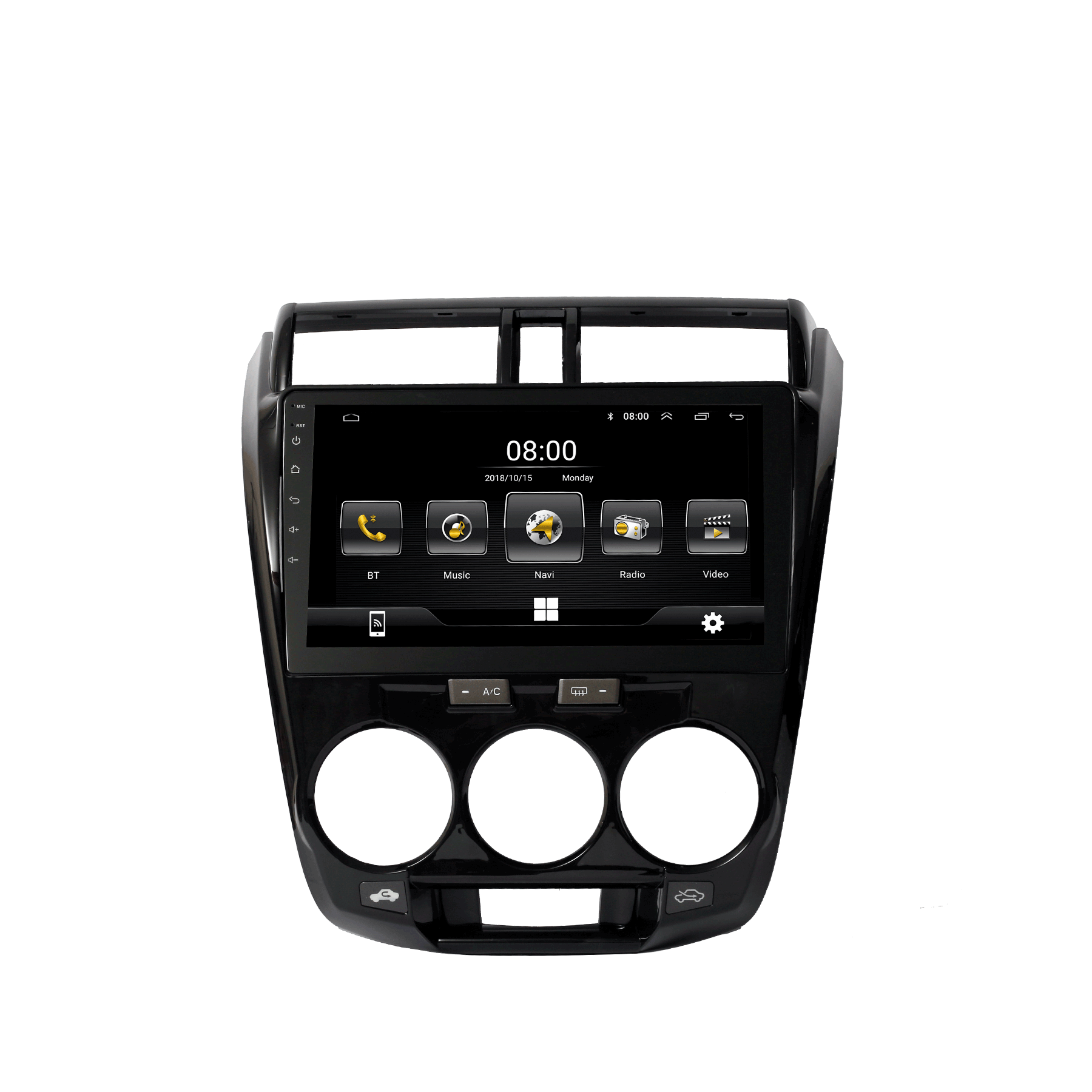 Honda City 2009 to 2019 Android Player IPS Display Multimedia System