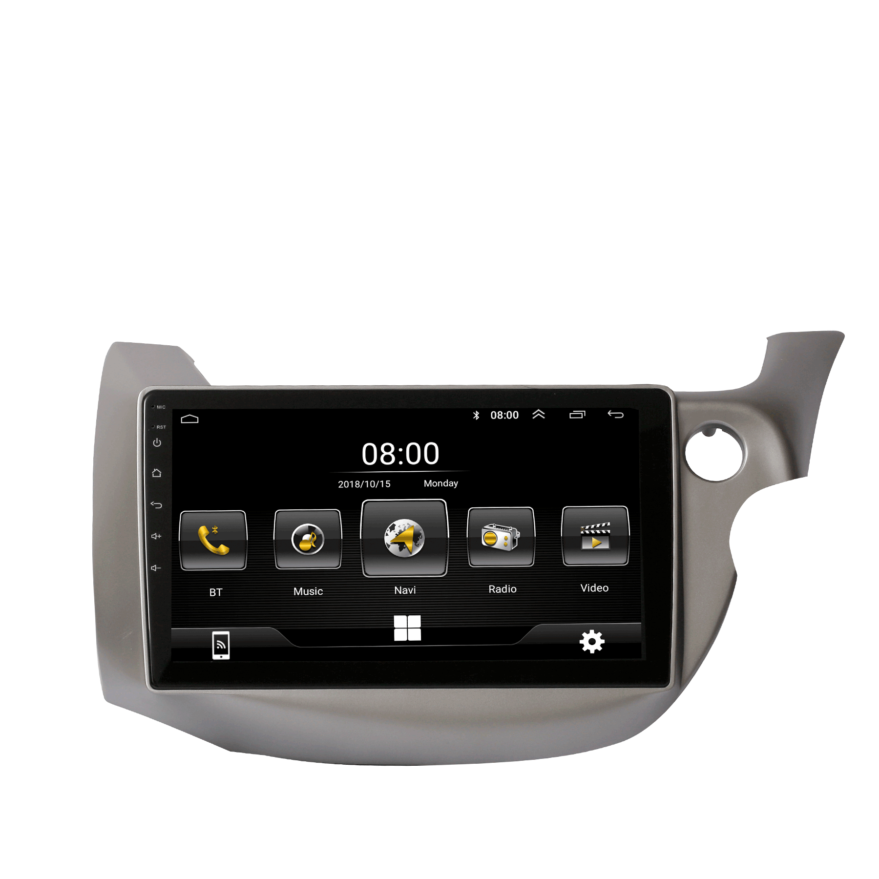 Honda Fit 2012 Android Panel IPS Display HD Multimedia System