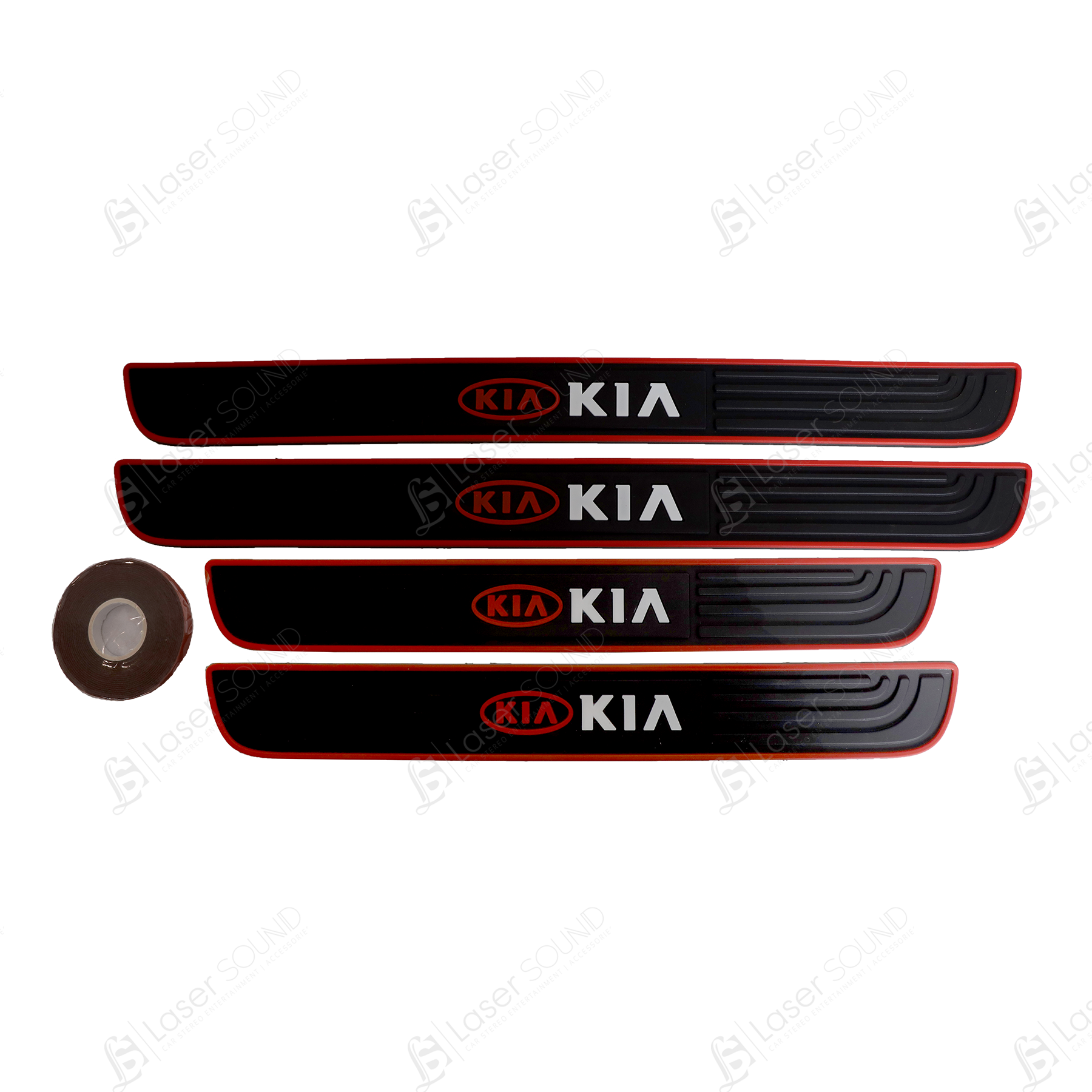Rubber Sill Plates Scuff Sill Plate Black Red