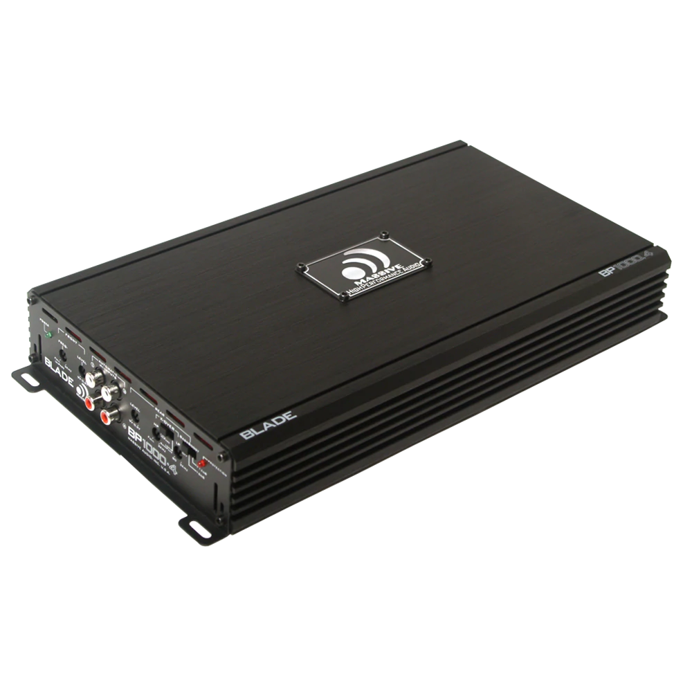 Massive BP1000.4 V2- 80 WATTS RMS X 4 @ 4 OHM 4 CHANNEL AMPLIFIER