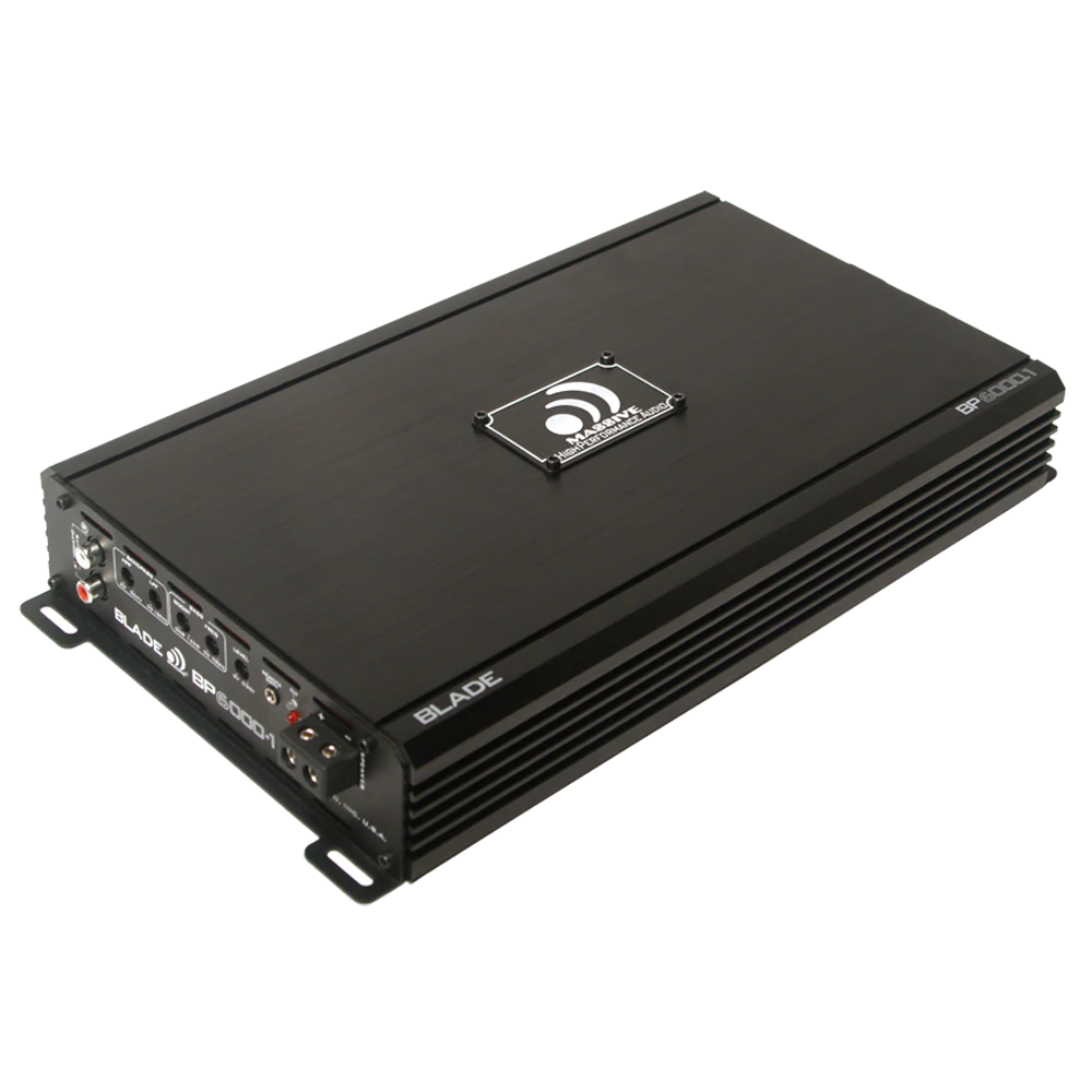 Massive BP6000.1 - 3000 WATTS RMS @ 2 OHM FULL RANGE DIGITAL AMPLIFIER